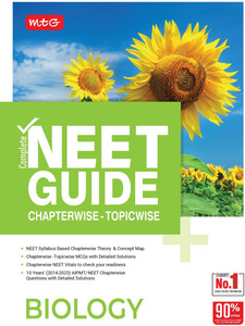 MTG Complete NEET Guide Biology Book For 2024 Exam - NCERT Based ...