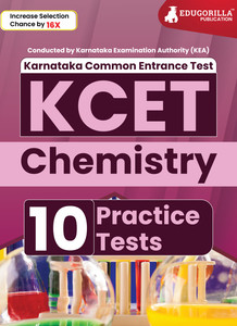 KCET Chemistry Book (Karnataka Common Entrance Test) - 2024 | 10 ...