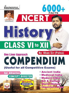NCERT History Class VI to XII 6000+ Facts (One Liner Approach ...