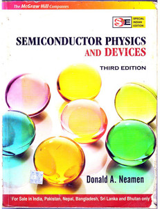 Semiconductor Physics and Devices (3rd Edition) by Donald A. Neamen ...