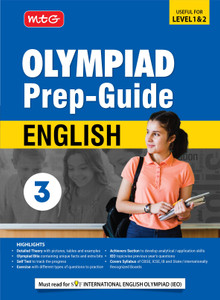 MTG Olympiad Prep-Guide Class 3 English (IEO) - Detailed Theory, Self ...