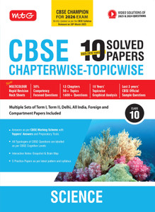 MTG CBSE 10 Years (2025-2016) Chapterwise Topicwise Solved Papers Class ...