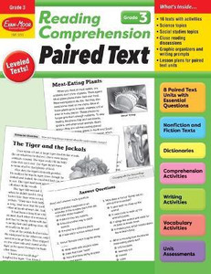 Reading Comprehension: Paired Text, Grade 3 Teacher Resource: Buy ...