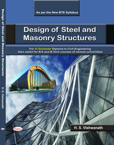 Design of Steel & Masonry Structures for 6 Sem Diploma in Civil ...