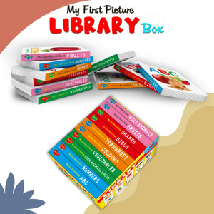 My First Picture Library Box, set of 10 Board Book: Buy My First ...