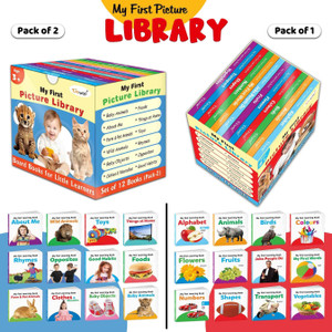 My First mini Learning Library Set for Kids (Red and Blue Edition ...
