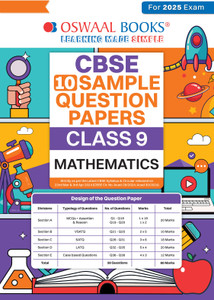 Oswaal Cbse Sample Question Papers Class 9 Mathematics Book: Buy Oswaal ...