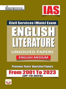 IAS Civil Services Main Exam English Literature Unsolved Papers From ...