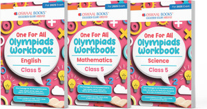 Oswaal One for All Olympiads Workbook Class 5 (Set of 3 Books) Maths ...