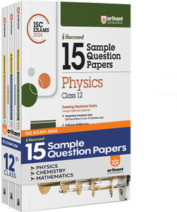 Arihant ISC Sample Paper Physics, Chemistry, Mathematics Class 12 (Set ...