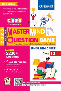 English Core Class 12 CBSE Question Bank by Mastermind 2024-25 - with ...