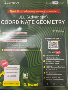 JEE (advanced) coordinate geometry 3rd edition: Buy JEE (advanced ...
