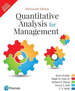 Quantitative Analysis for Management Thirteenth Edition By Pearson: Buy ...