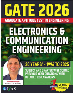 GATE Electronics and Communication Engineering ECE PYQ Book - 2026 ...