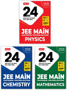 MTG 24 Years JEE MAIN (2025-2002) Chapterwise Topicwise Previous Years ...