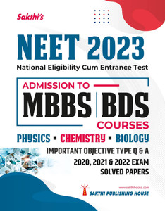 Neet Important Objective Type Q & A & 2023 Exam Solved Paper: Buy Neet ...