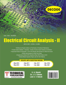 Electrical Circuit Analysis - II for JNTU-H 22 Course (I - II - EEE ...