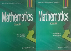 MATHEMATICS CLASS-IX VOL.1 & 2): Buy MATHEMATICS CLASS-IX VOL.1 & 2) by ...