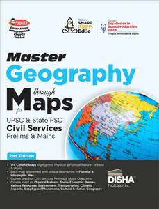 Disha Master Geography through Maps for UPSC & State PSC Civil Services ...