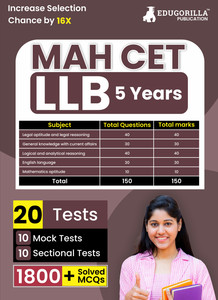 MAH CET LLB 5 Years Exam (Integrated Course) - 2024 - 10 Mock Tests and ...