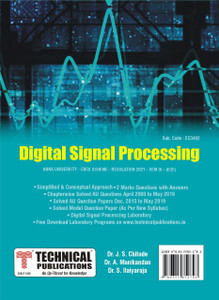 Digital Signal Processing for BE Anna University R21CBCS (IV - ECE ...