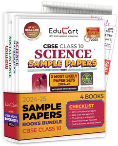 Educart CBSE Sample Question Papers Class 10 English, Science, Social ...
