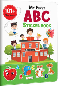 My First ABC Sticker Book: Alphabet learning for Kids, Sticker Fun ...