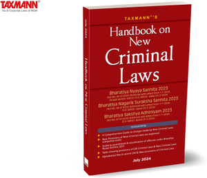 Taxmann's Handbook on New Criminal Laws – Detailed, in-depth [450 ...