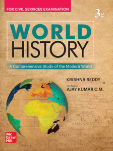 World History, 3e for UPSC CSE Main Exam by Krishna Reddy: Buy World ...
