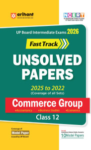 Arihant UP Board Commerce Group Fast Track Question Bank Class 12 Exam ...
