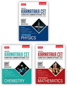 MTG Objective Karnataka CET Physics, Chemistry & Mathematics For 2025 ...