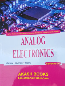 Analog Electronics: Buy Analog Electronics by Mamta, Suman B kuhar ...