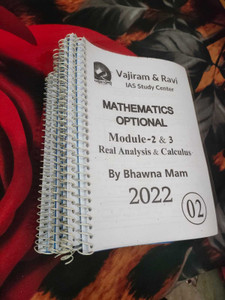 Vajiram & Ravi Handwritten/Class Notes - UPSC Mathematics Optional ...
