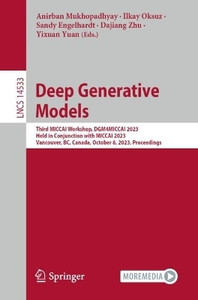 Deep Generative Models: Buy Deep Generative Models by unknown at Low ...