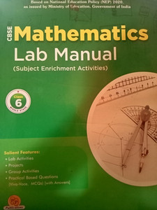 CBSE Mathematics Lab Manual Class 6: Buy CBSE Mathematics Lab Manual ...