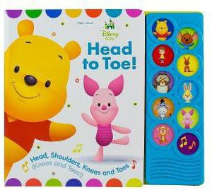 Disney Baby: Head to Toe! Head, Shoulders, Knees and Toes Sound Book ...