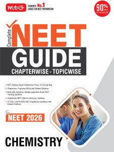 MTG Complete NEET Guide Chemistry Book For 2026 Exam - NEET Syllabus ...