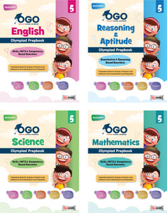 Full Marks OGO Olympiad Books for Class 5 | Combo of 4 Books (Math ...