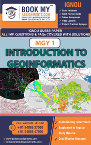 IGNOU MGY 1 Introduction to Geoinformatics | Guess Paper | Important ...