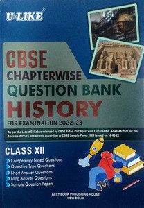 U Like Class 12 History CBSE Chapterwise Question Bank For Examination ...