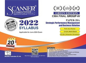Scanner CMA Final (2022 Syllabus) Paper - 20A Strategic Performance ...