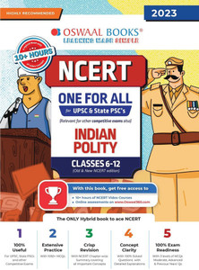 Oswaal NCERT One For All for UPSC & State PSC's Indian Polity Classes-6 ...