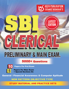 SBI CLERK PRELIMS AND MAINS - STUDY MATERIAL + PRACTICE SETS: Buy SBI ...
