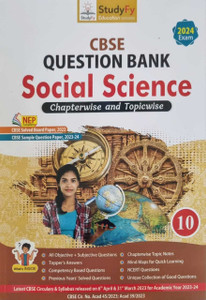 CBSE Class 10 Social Science Question Bank For 2024 Exam (NCERT based ...