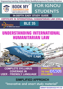 IGNOU BLE 35 Understanding International Humanitarian Law In Depth ...