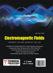 Electromagnetic Fields for BE Anna University R21CBCS (IV - ECE ...