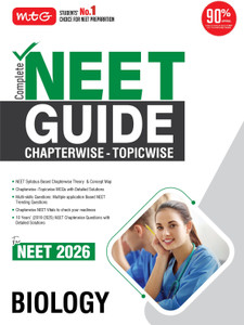 MTG Complete NEET Guide Biology Book For 2026 Exam - NEET Syllabus ...