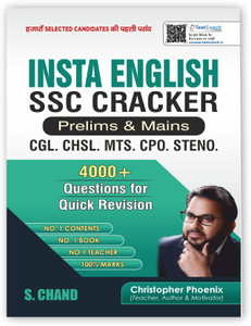 Insta English Ssc Cracker Prelims and Mains Examination: Buy Insta ...