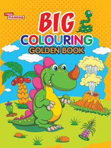 Big Colouring Golden Book for 5 to 9 Years Old Kids| Fun Activity and ...