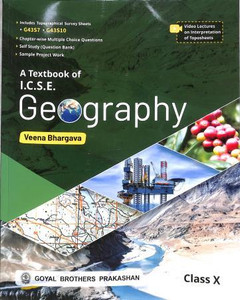 Textbook of Icse Geography, Class X,a: Buy Textbook of Icse Geography ...
